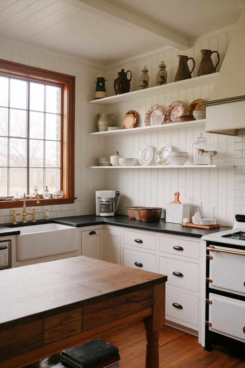 20 Charming Farmhouse Kitchen Ideas for a Cozy & Rustic Look