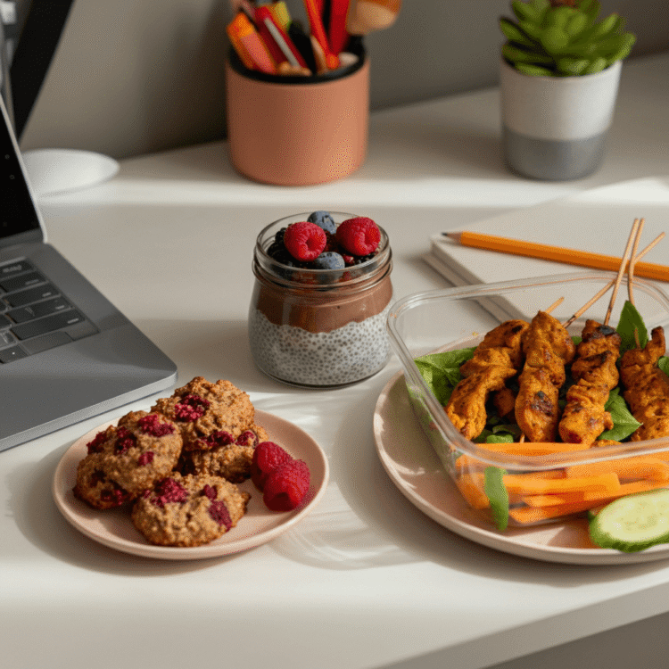 20 Best Healthy Snacks for Work - foodieeshe.com